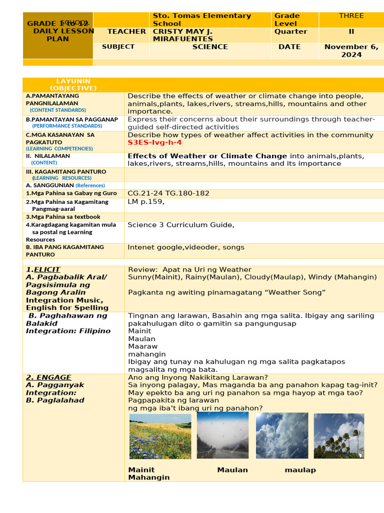 Science 3 Cot 2 | PDF