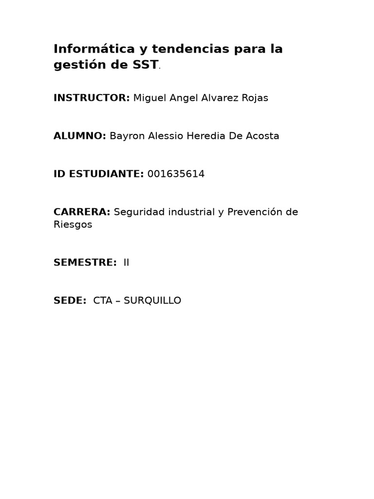 Documento SUMA | PDF