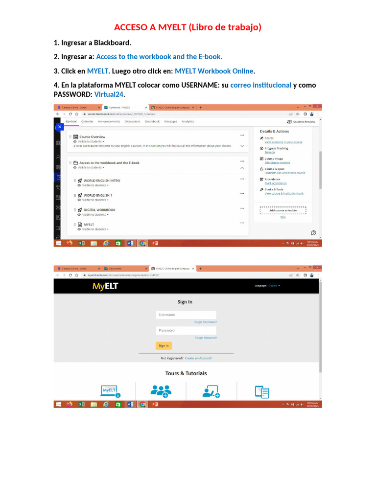 Acceso a Myelt (1) | PDF