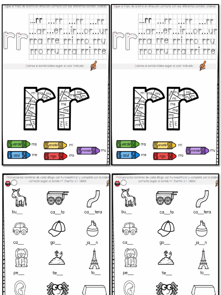 Letra Doble Rr | PDF