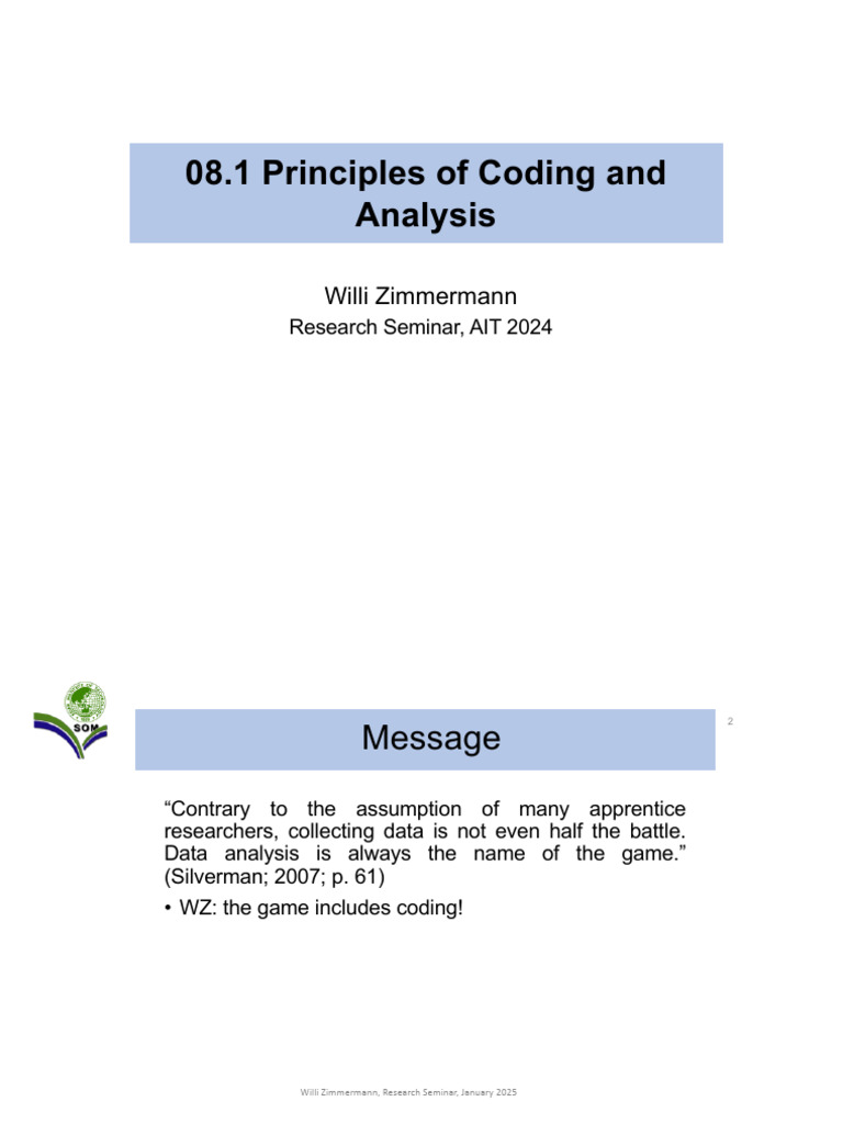 08.1 Principles of Coding & Analysis Revised Feb 2025 | PDF | Concept ...