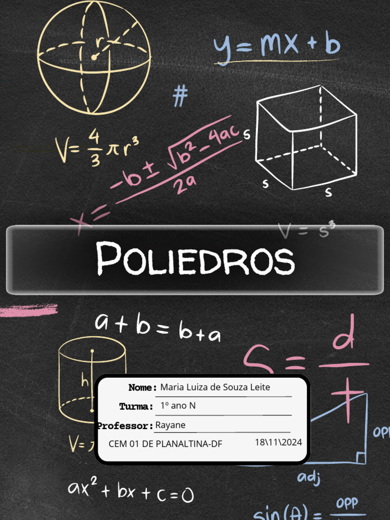 Poliedros | PDF