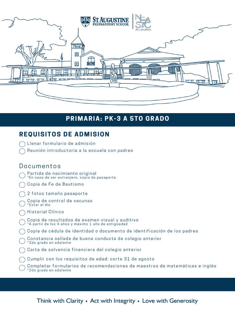 CSA Admissions Checklist | PDF | Información del gobierno | Autenticación