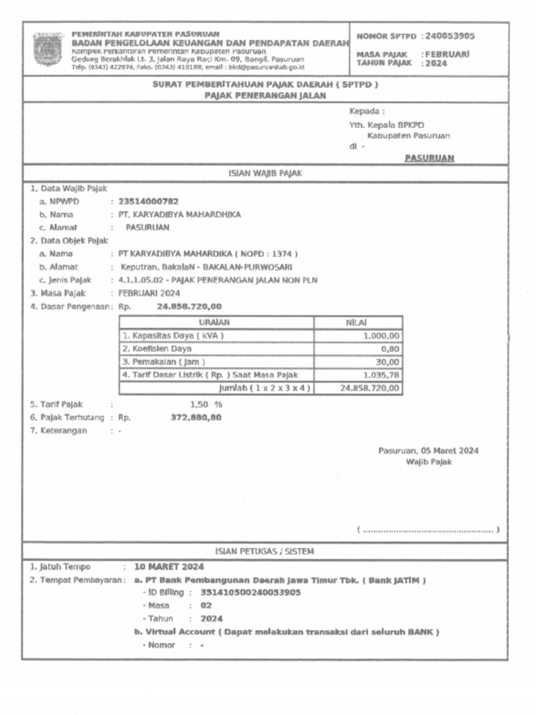 2. PPJ Bakalan Februari 2024 | PDF