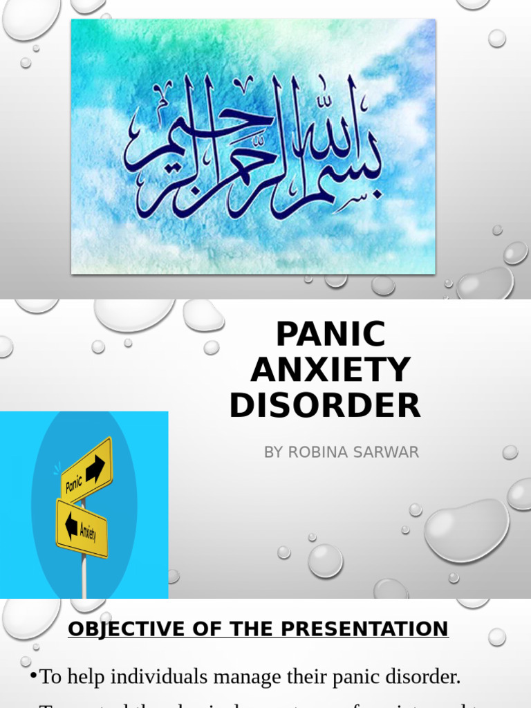 Anxiety and Panic Disorder | PDF | Anxiety | Panic Attack