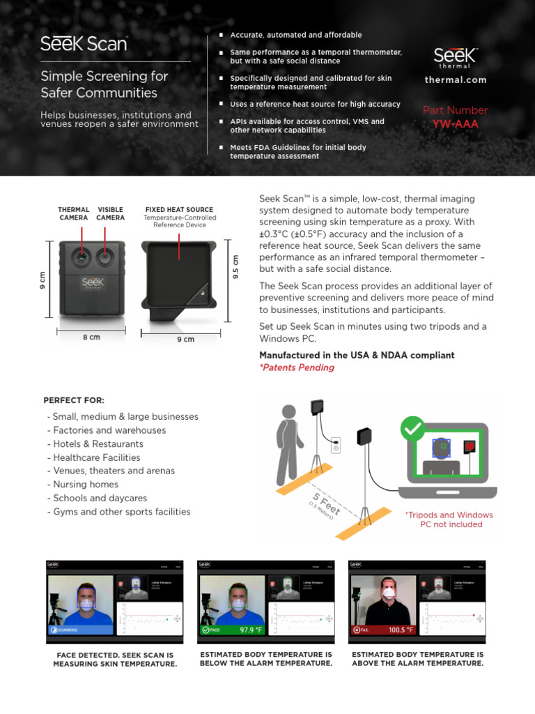 seek_scan_specification_sheet_sept20 | PDF | Imaging