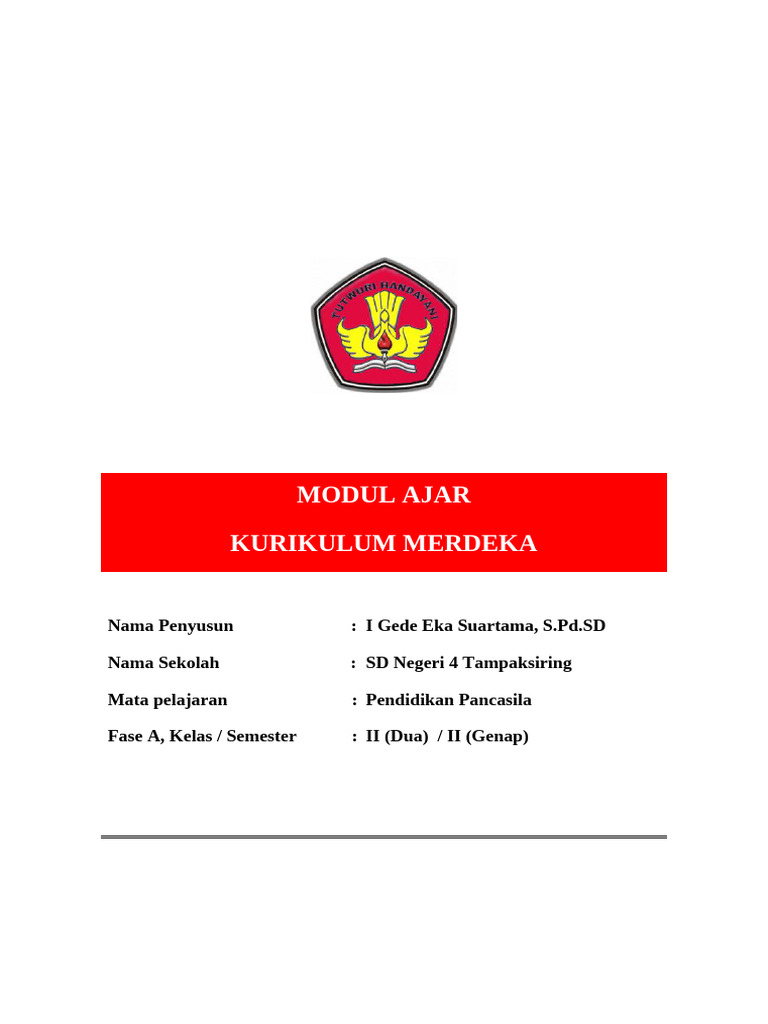 Modul Ajar Ukin | PDF