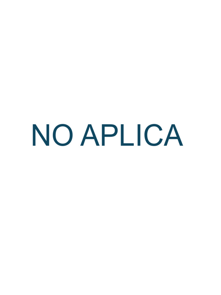 No Aplica | PDF