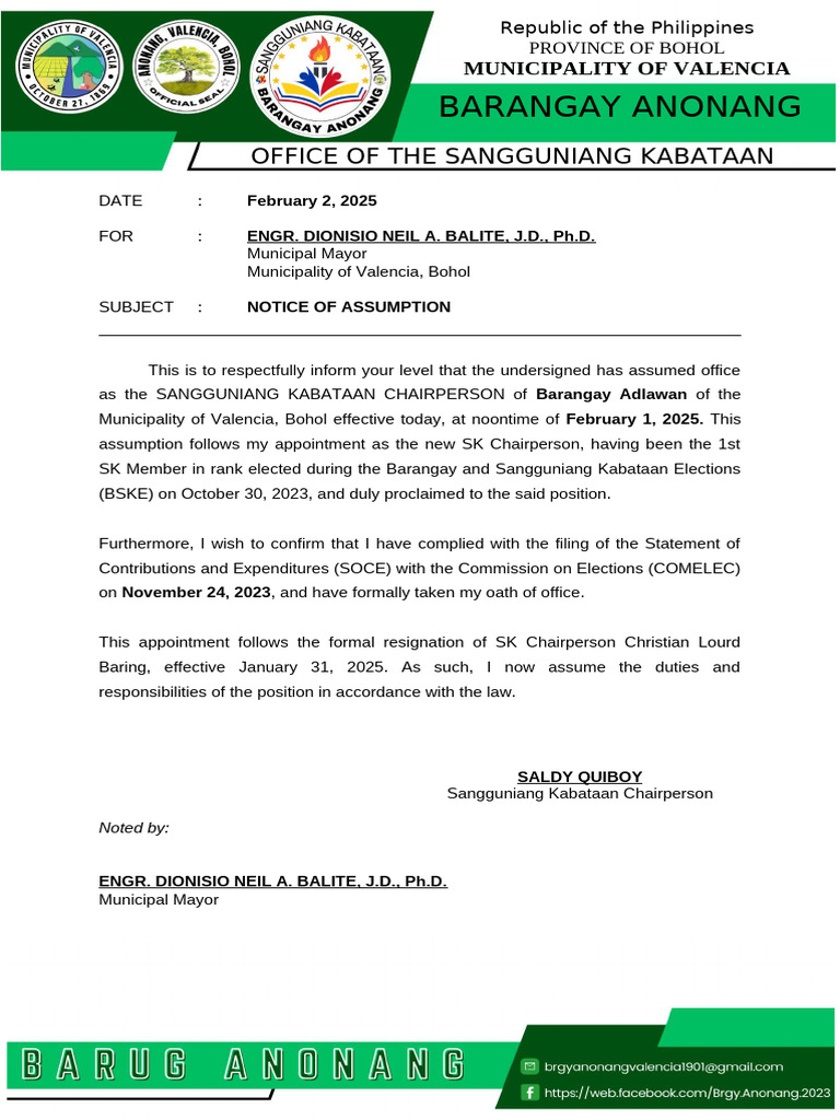 SK-NOTICE-OF-ASSUMPTION | PDF