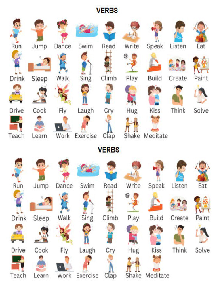 Action Verbs | PDF