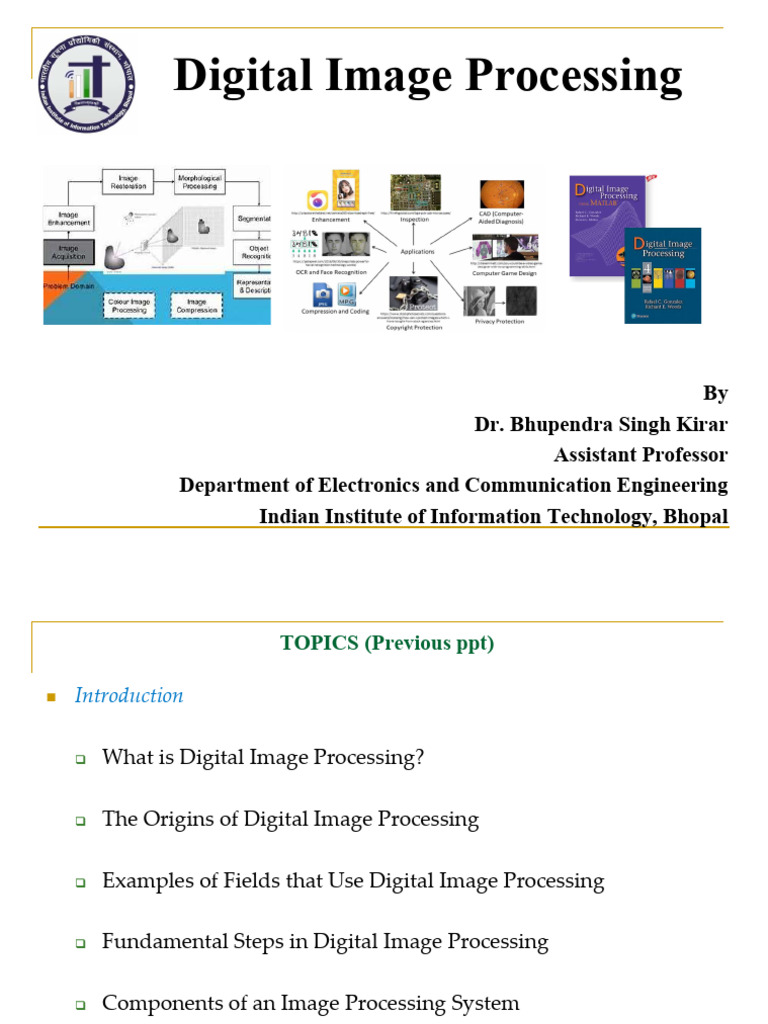 CSE-IT-312 DIP - 3-1 iMAGE aCQ SAMPL QUAT REPRES RESOLUTION | PDF | Eye | Matrix (Mathematics)