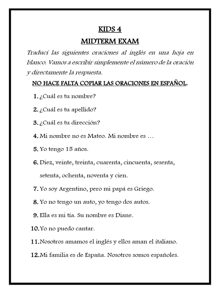 Midterm Translation | PDF
