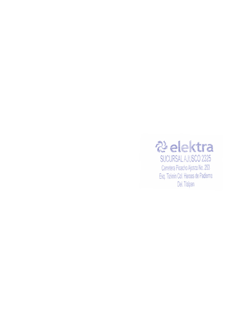 Sello Elektra 2 | PDF