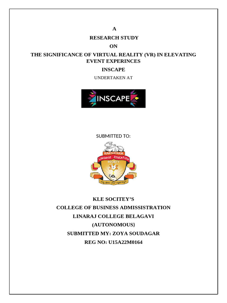 A Research Study (Autorecovered) | PDF | Business