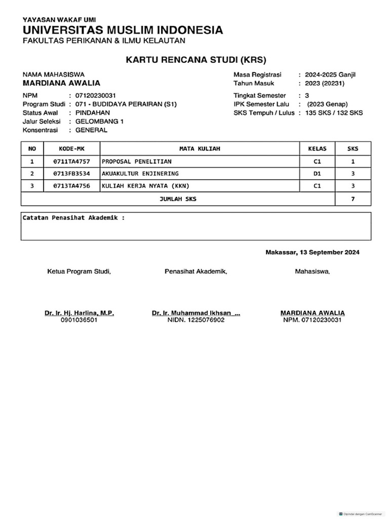 KRS, KTP, KTM - Mardiana Awalia | PDF