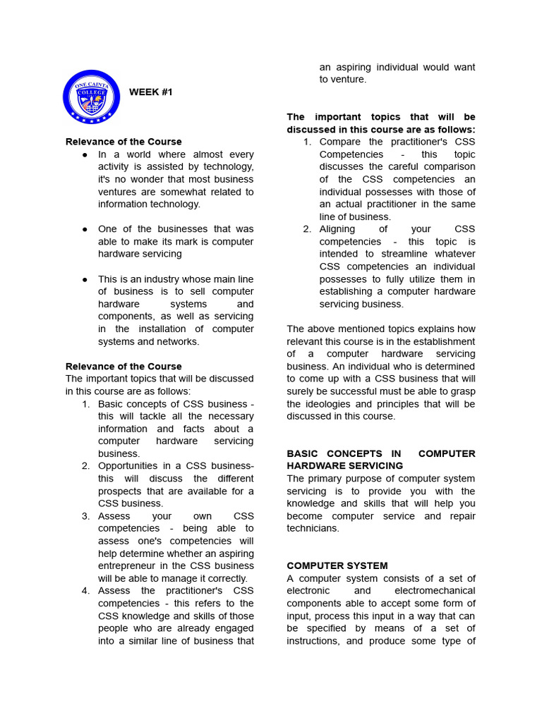 Teaching in ICT Reviewer | PDF | Personal Computers | Computer Data Storage