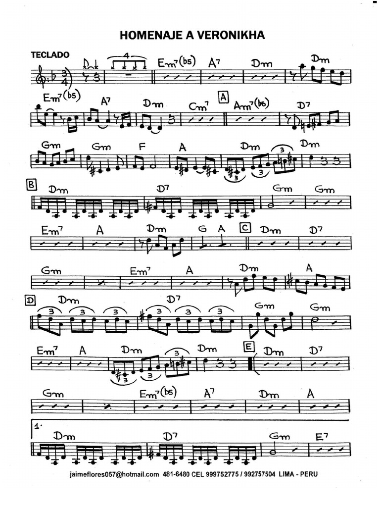 Homenaje A Veronica | PDF