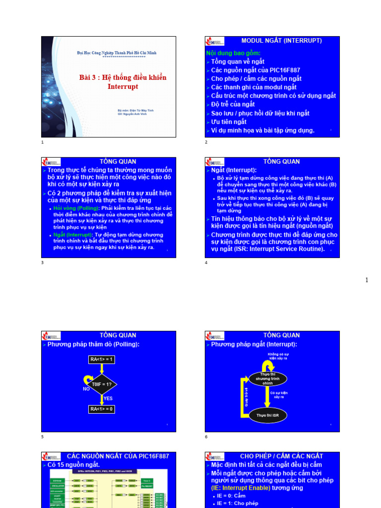 Sv Bai3_He Thong Dieu Khien Interrupt (1) | PDF