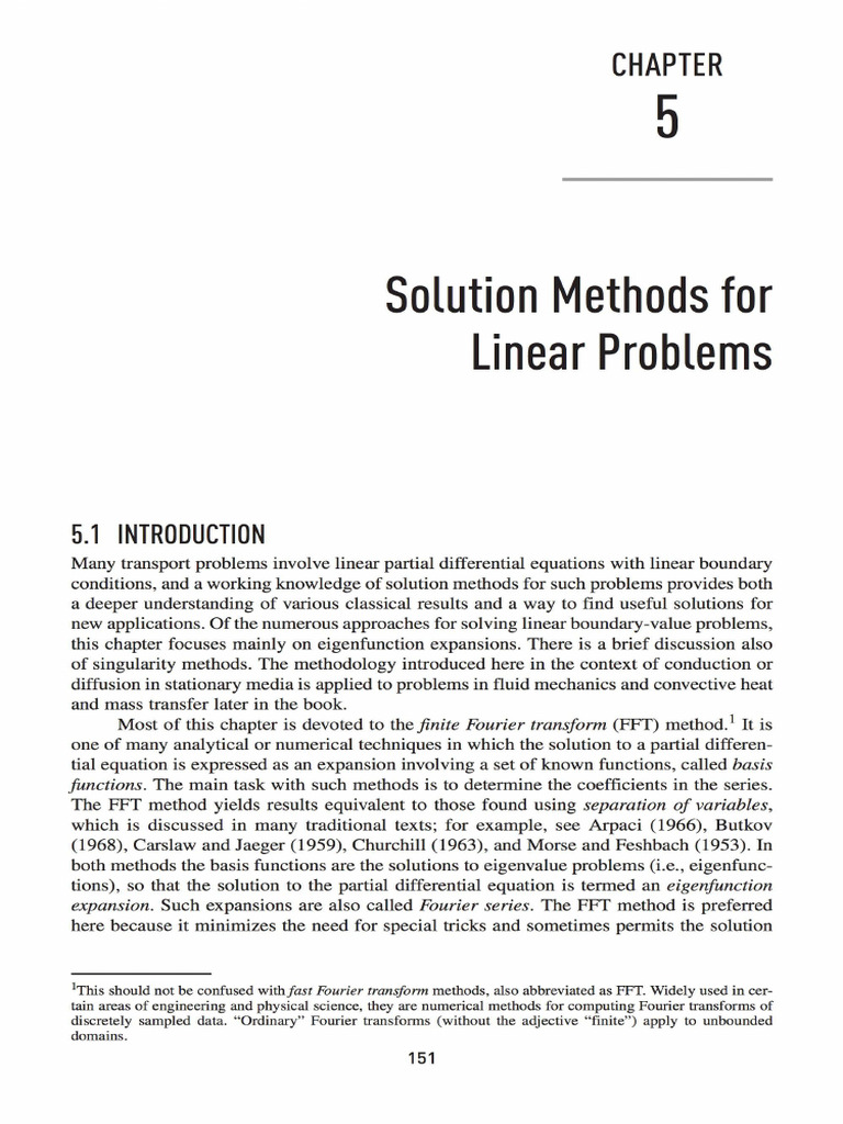 Chapter 5 | PDF | Boundary Value Problem | Fourier Transform