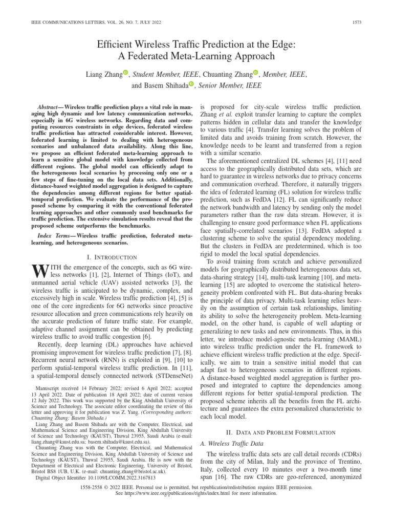 Efficient_Wireless_Traffic_Prediction_at_the_Edge_A_Federated_Meta ... Efficient_Wireless_Traffic_Prediction_at_the_Edge_A_Federated_Meta ...