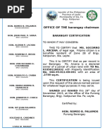 OMB Form 8 - SALN Transmittal Checklist | PDF