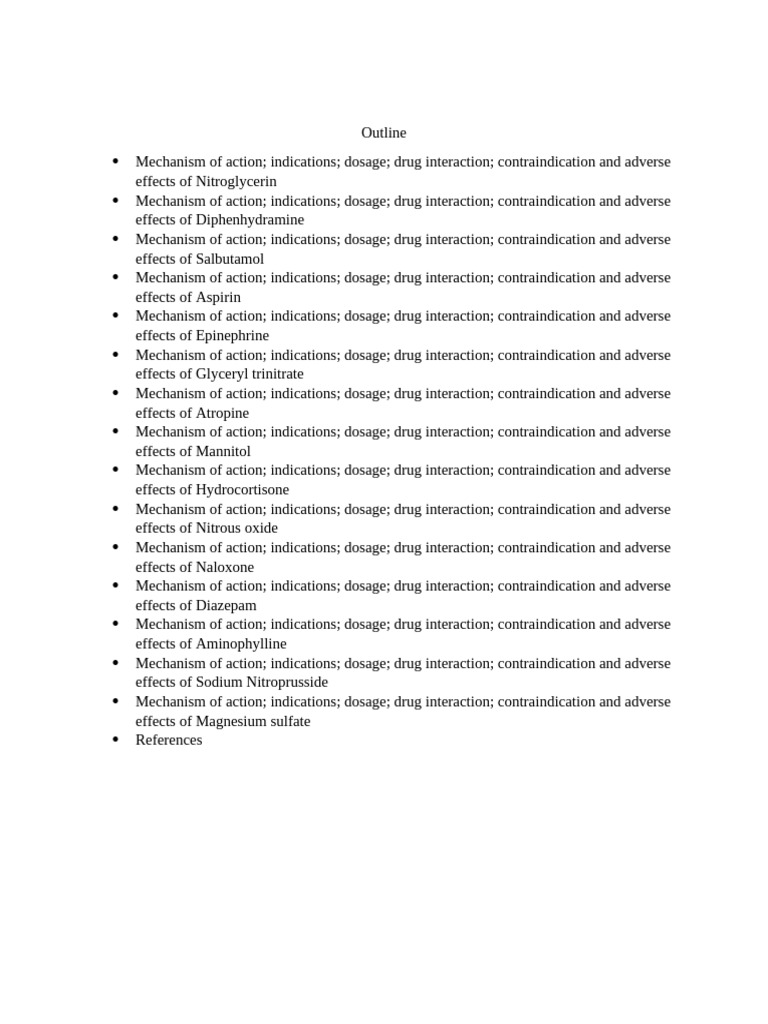 Drug Mechanisms and Dosages Explained | PDF | Aspirin | Opioid
