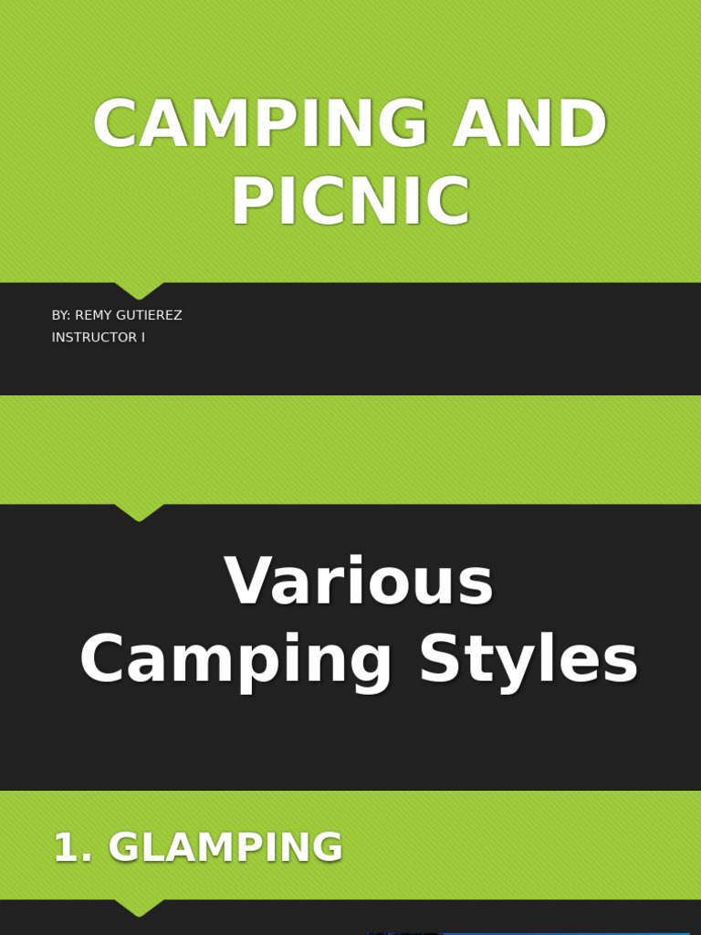 CAMPING AND PICNIC | PDF