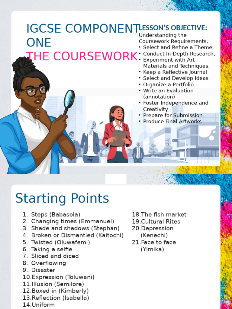 IGCSE Art and Design (The Preparation) | PDF | Time | Mind