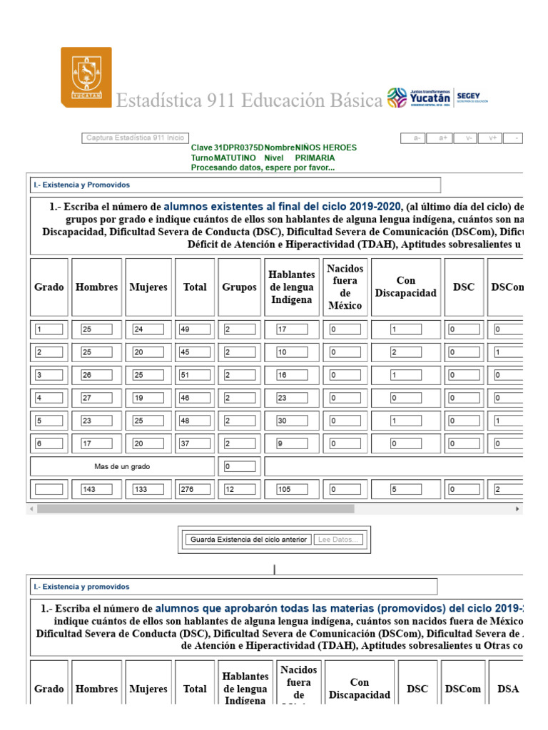 SEEY-Captura Formato 911-MenuCapt | PDF | Maestros | Tableta