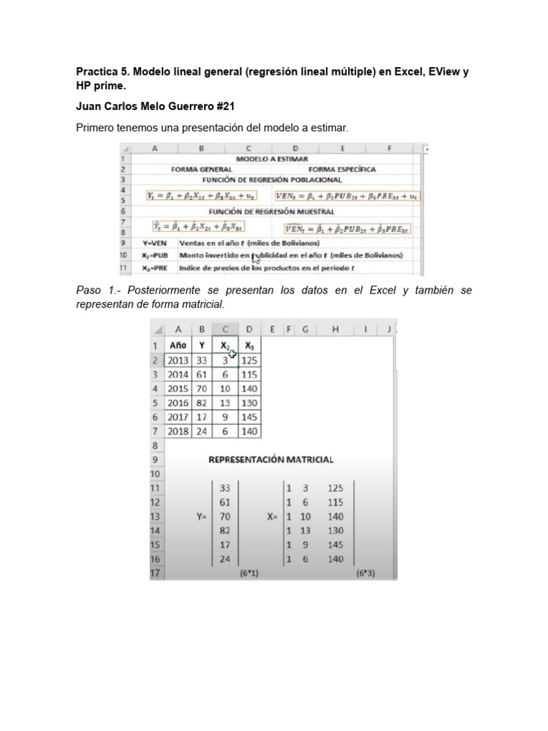 EViews Practica 5 | PDF