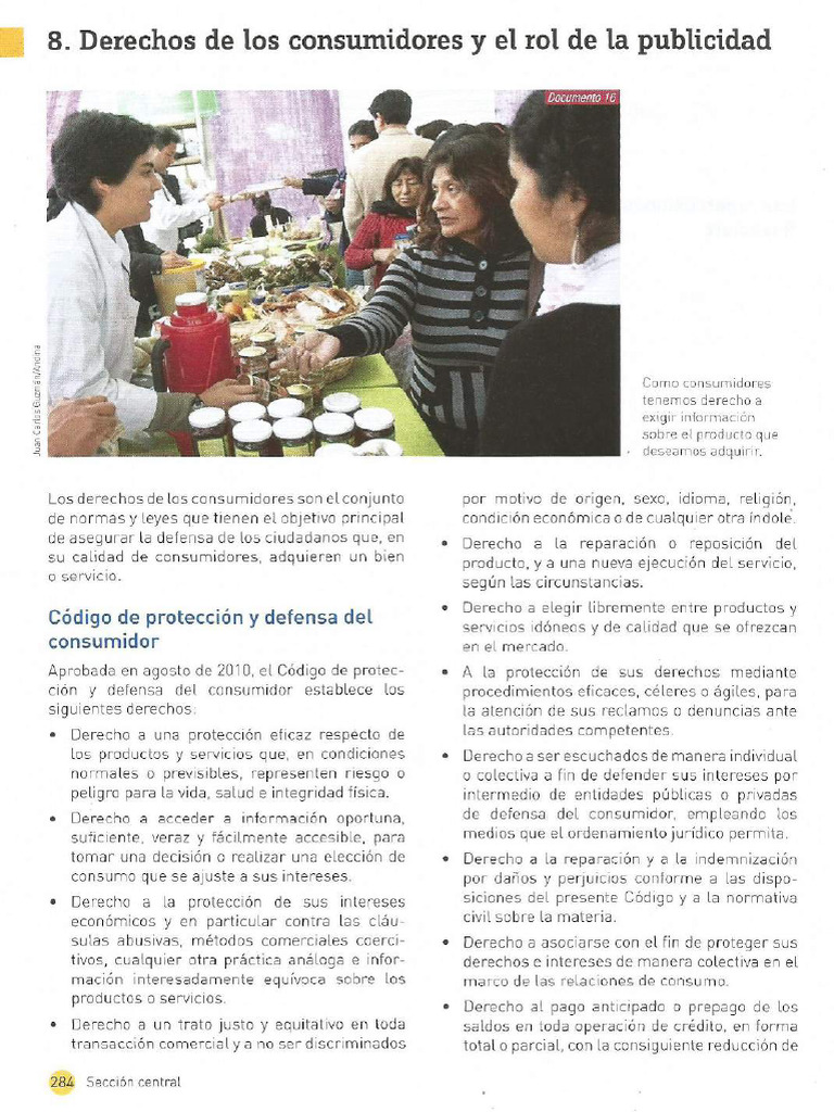 Derechos A Los Consumidores y El Rol de La Publicidad | PDF