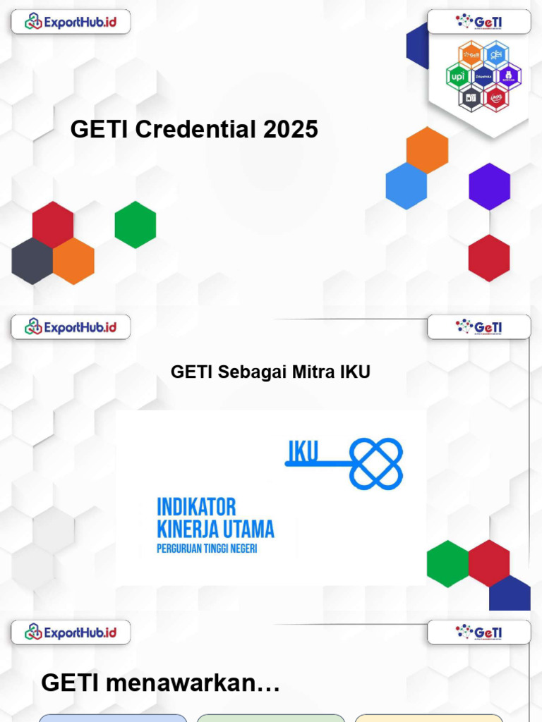 GETI Credential 2025 | PDF