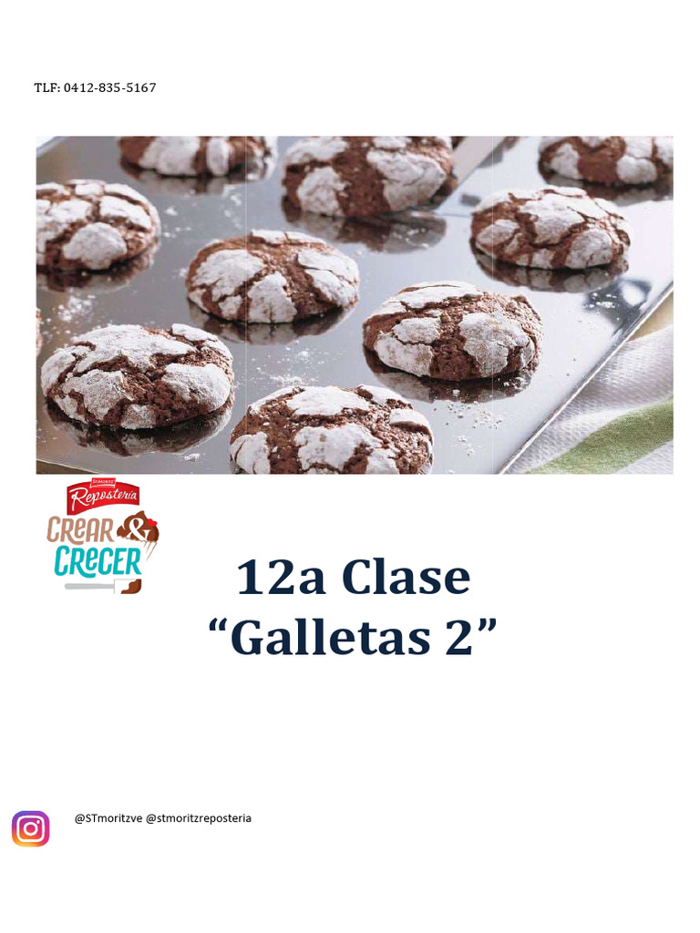 Galletas | PDF | Galleta | Chocolate