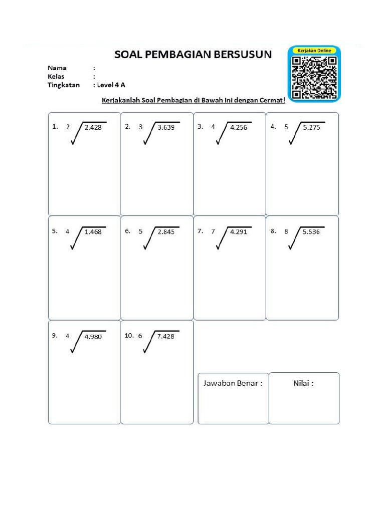Soal Pembagian | PDF