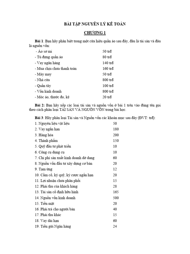 Bài tập NLKT | PDF