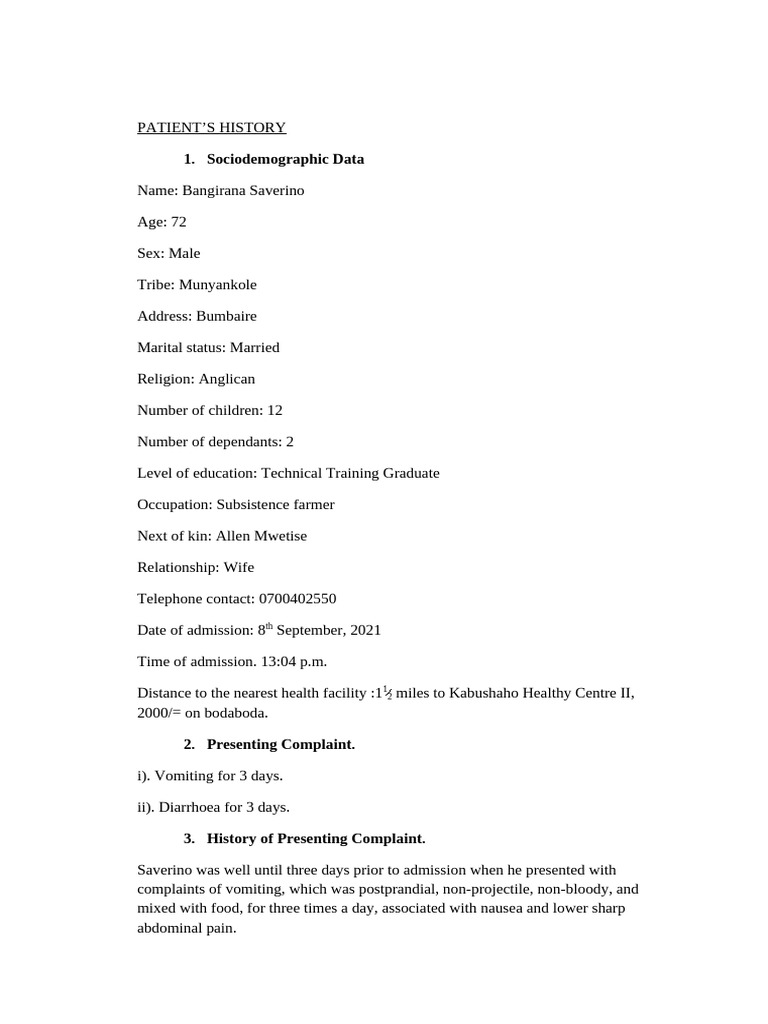 Case Write Up On Enteric Fever 1 | PDF | Salmonella | Macrophage