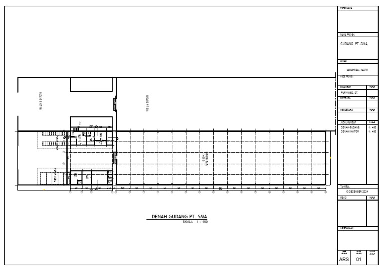 Denah Gudang PT. SMA 2024 | PDF