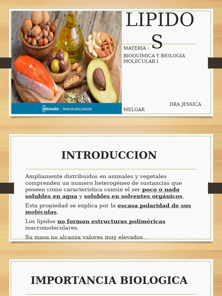 Lípidos 1 | PDF | Lipoproteína | Lípido