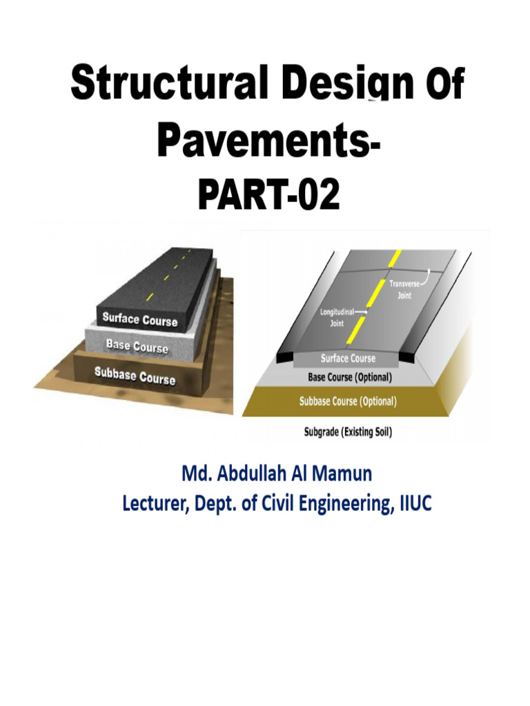 Pavement Design Methods 2 - MAAM - IIUC | PDF | Road Surface | Road