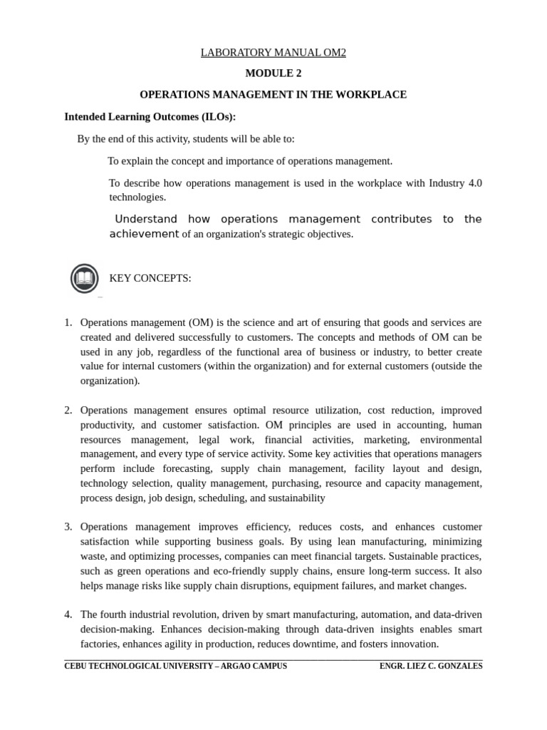 Exercise2 Moises Roel Luzada | PDF | Operations Management | Automation