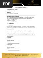 Job Completion Form | PDF | Career & Growth