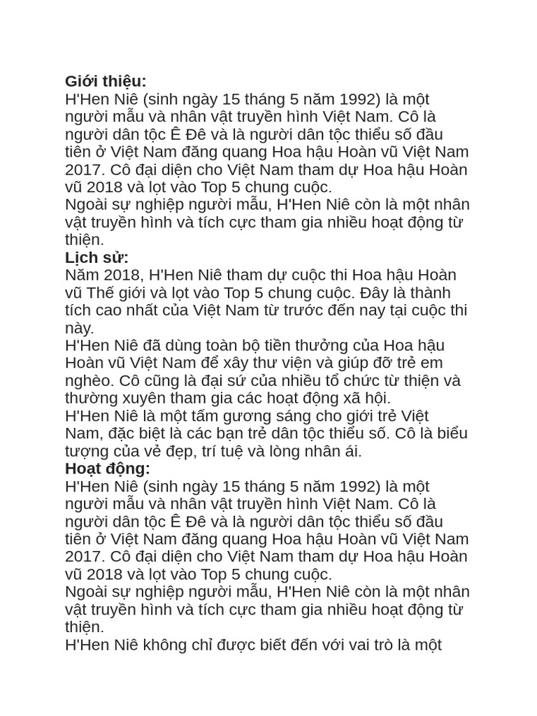 Hoa Hau 1 | PDF