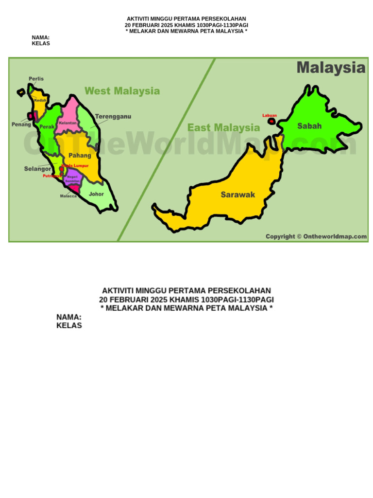 Melakar Peta Malaysia | PDF