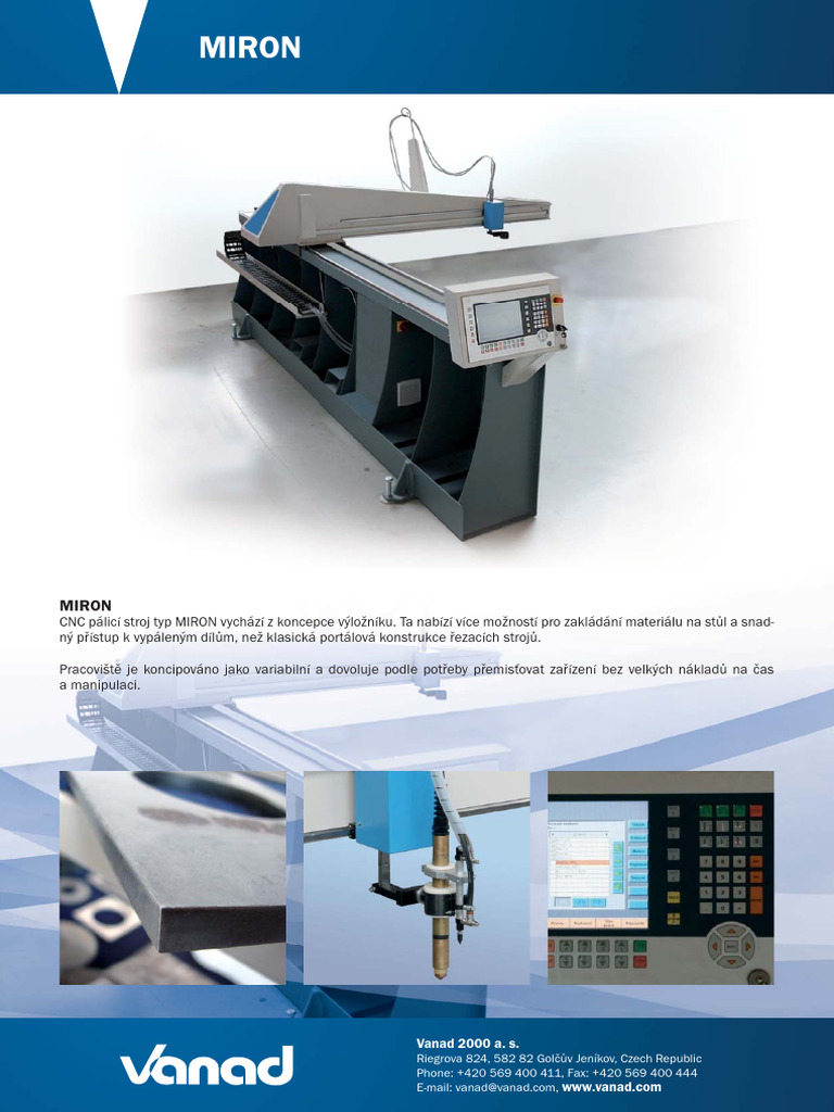 Vanad Vyloznikovy CNC Palici Stroj CNC Rezaci Stroj Vanad Miron 917768 ...