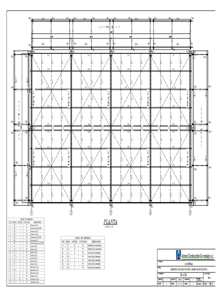 Arreglo General Nave MK-1 Rev.0 | PDF