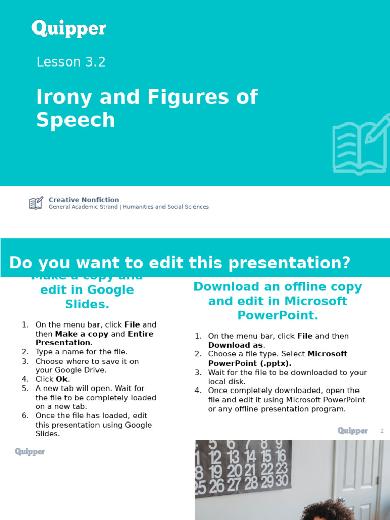 G12 Q3 Irony and Figures of Speech | PDF | Irony | Metaphor
