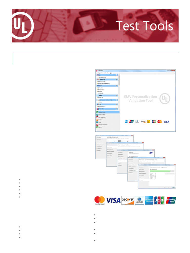 Fact Sheet - UL EMV Personalization Validation Tool 201701 | PDF | Emv ...