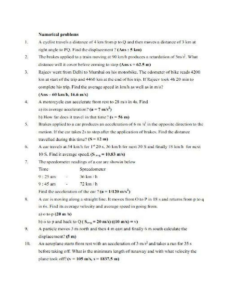 Sample Questions Physics | PDF
