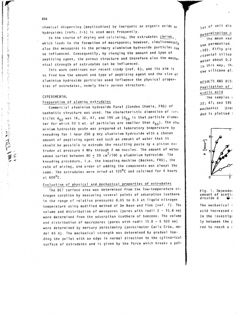 Infl of Al Peptization On Phys Props of Al Extrud - Jirátová - 2 | PDF