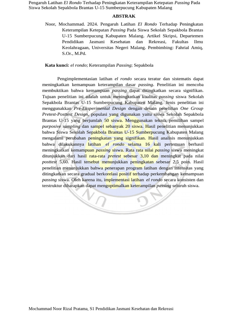 Abstrak Indonesia | PDF